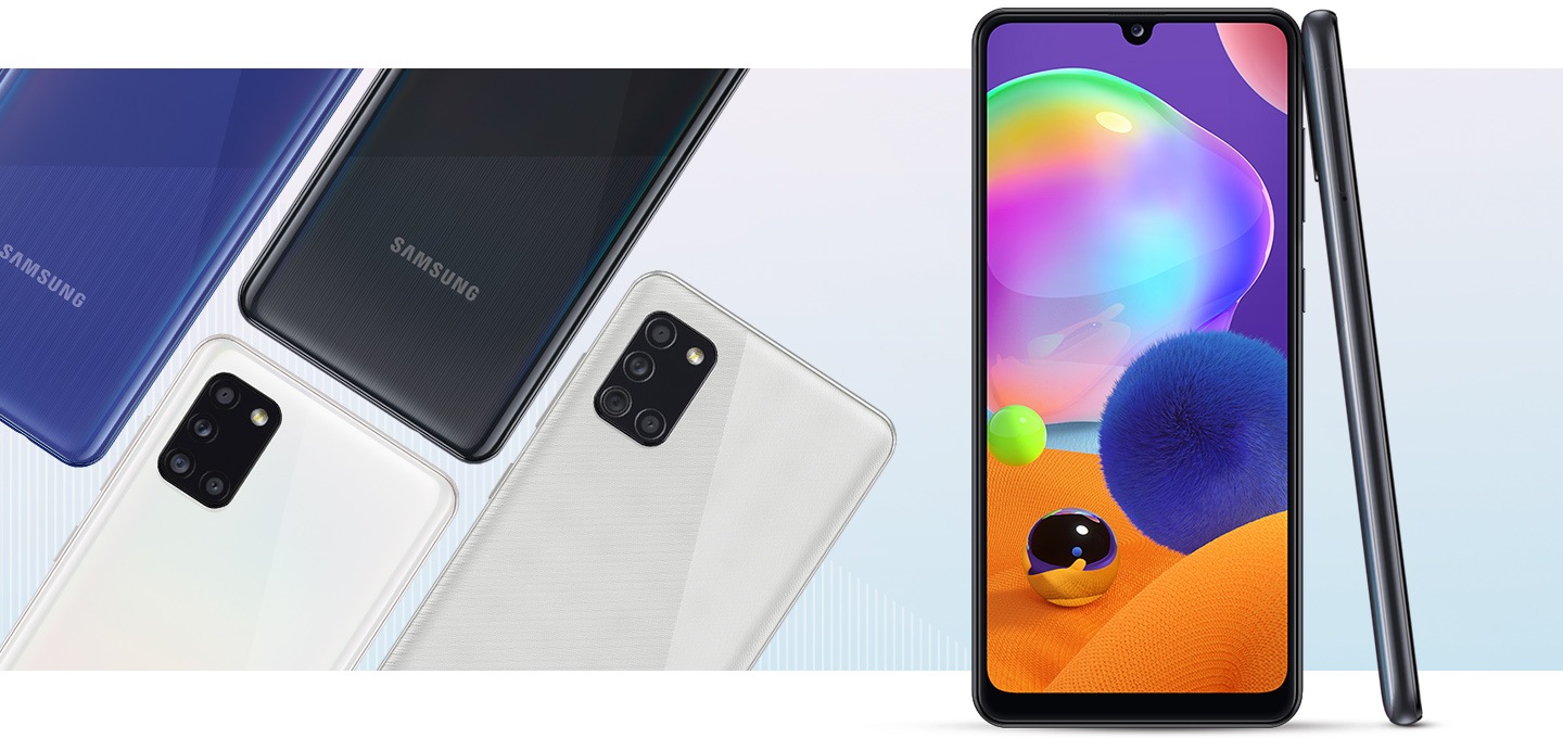 갤럭시 A31 자급제 (프리즘 크러시 블루, 64 GB) | Samsung 대한민국