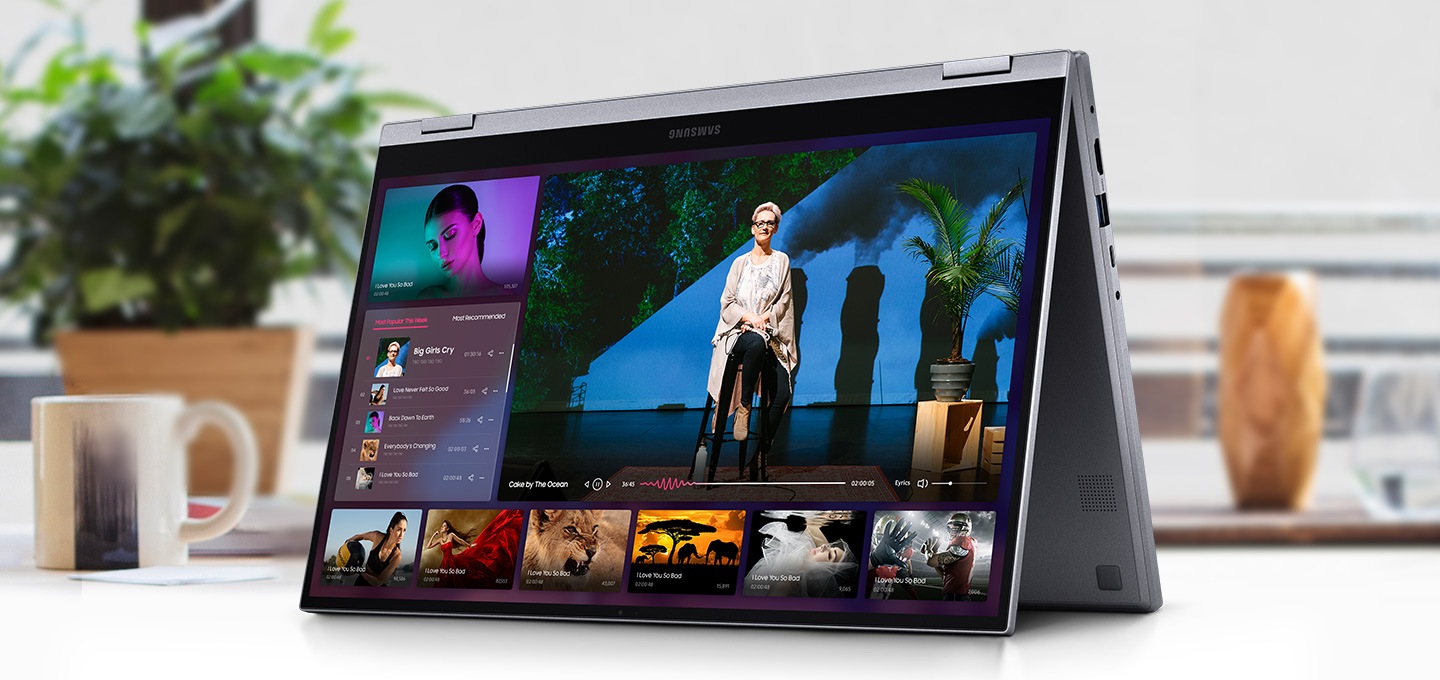 갤럭시 북 Flex 알파 39.6 cm Core™ i7 / 256 GB SSD | NT750QCJ-K78A | Galaxy Book Flex α_15inch ...