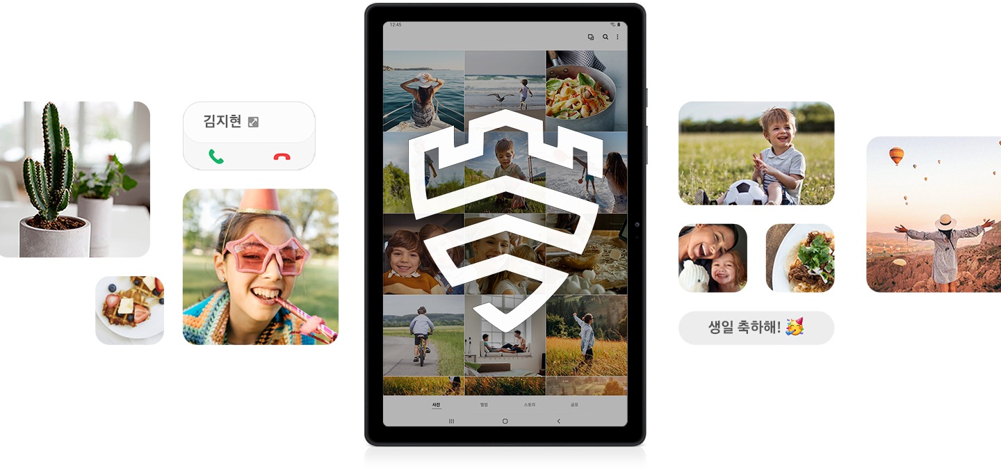갤럭시 탭 A7 (Wi-Fi) (다크 그레이, 64 GB) | SM-T500NZAEKOO | Samsung 대한민국