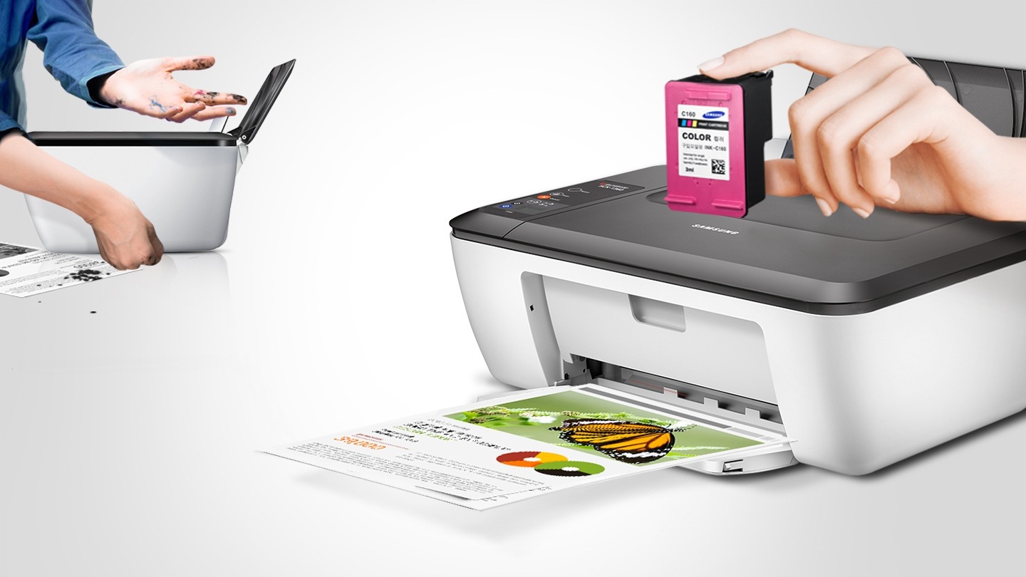 잉크젯 프린터 잉크 1,600매 (옐로우) | INK-Y310 | Samsung 대한민국