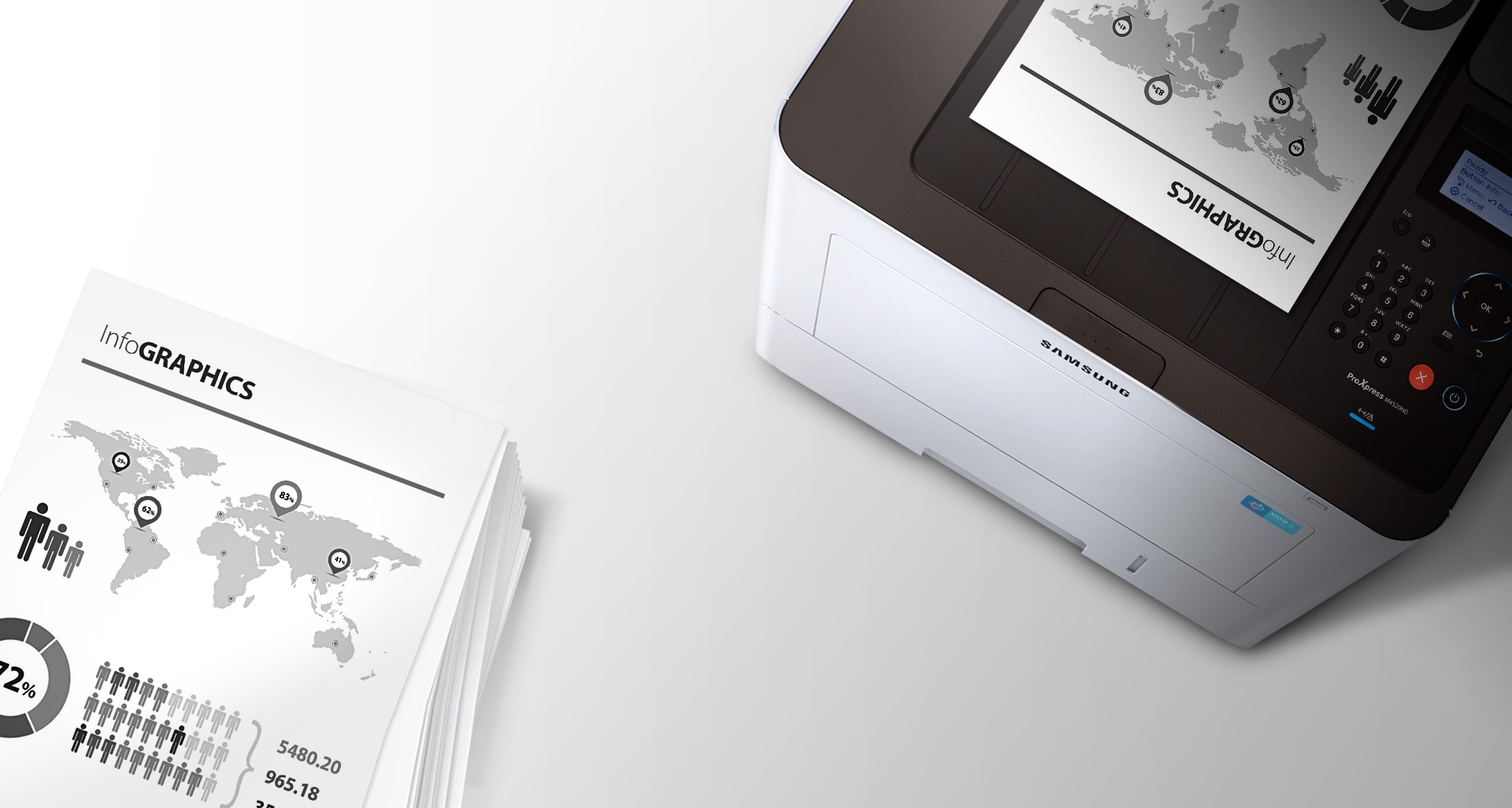 흑백 레이저 프린터 45 ppm | SL-M4530ND | Samsung 대한민국