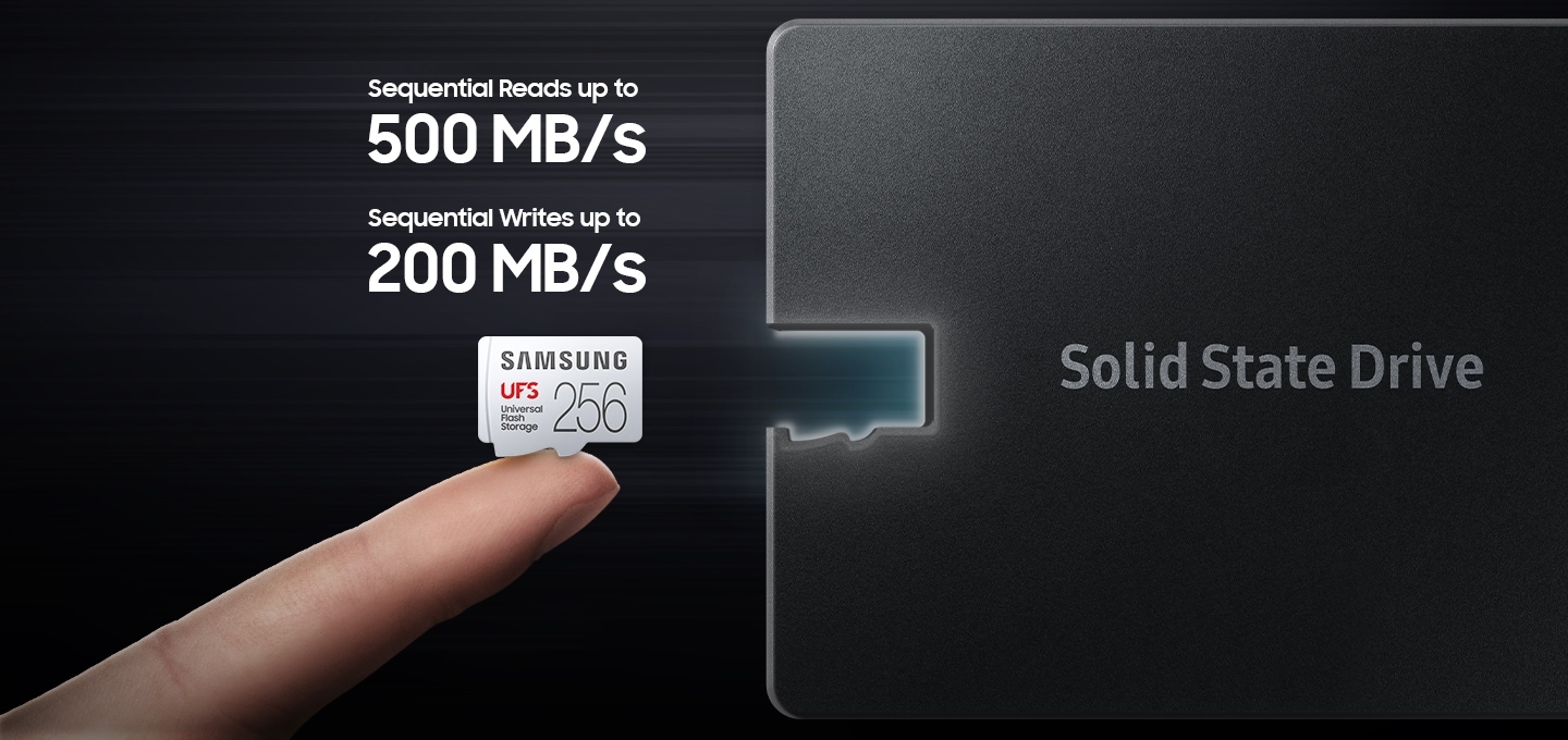 UFS 카드 256 GB MB-FA256G/APC 특장점, 스펙(SPEC) : 네이버 블로그