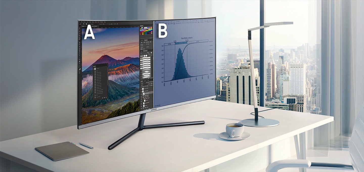 UHD 커브드 모니터 80 cm | LU32R590CWKXKR | Samsung 대한민국