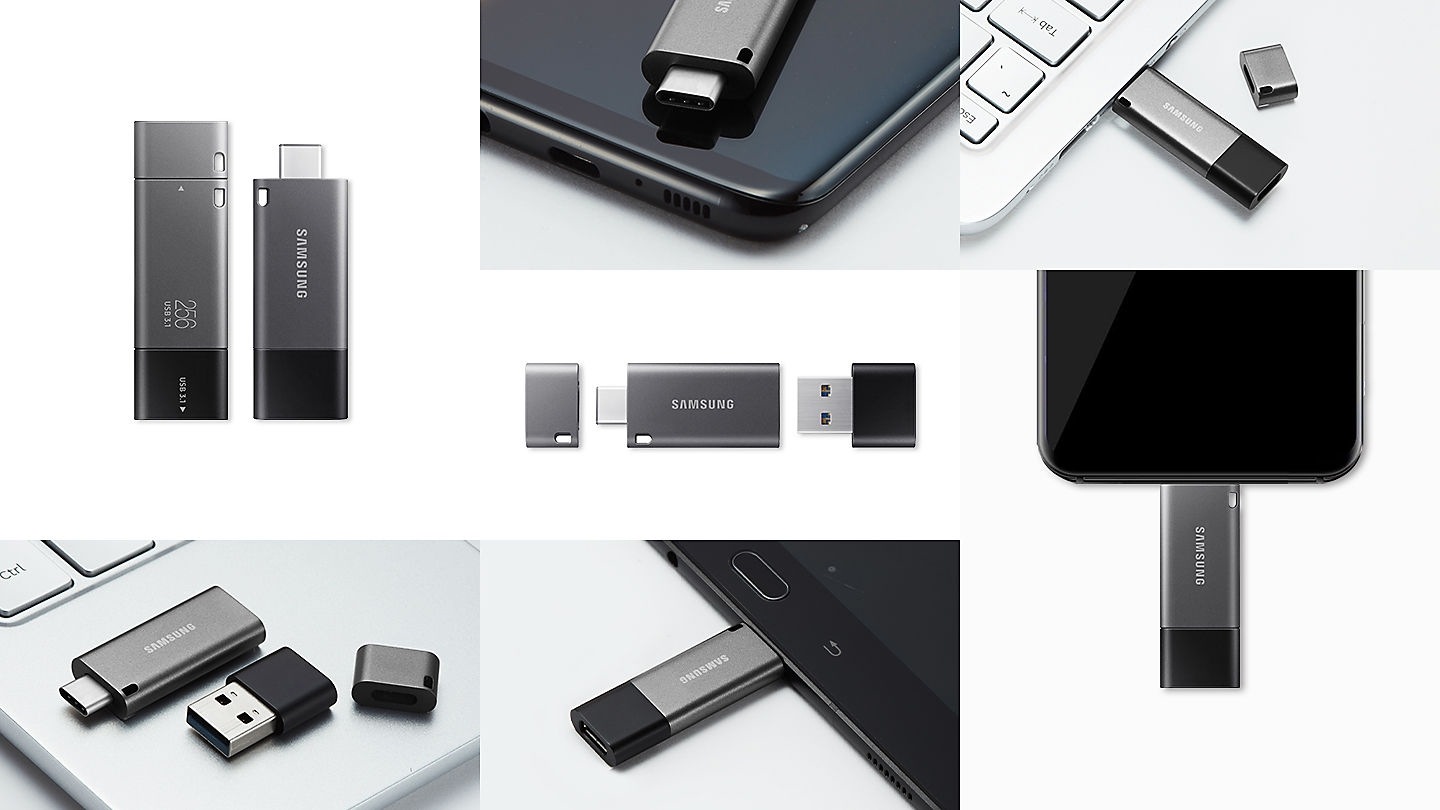 DUO Plus USB 3.1 Flash Drive 256GB | MUF-256DB/APC | Samsung 대한민국