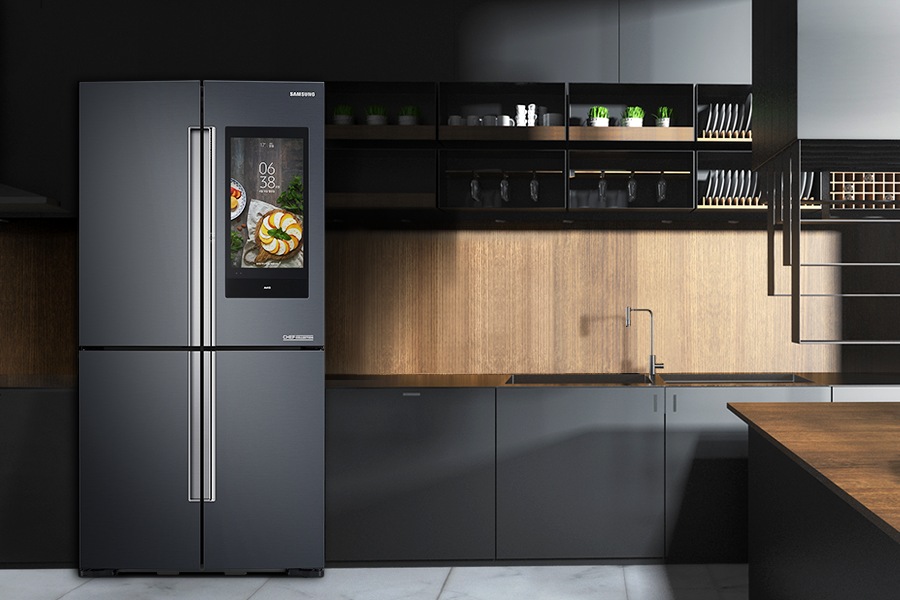셰프컬렉션 패밀리허브 921 L Honed Black | RF10N9990M1 | Samsung 대한민국