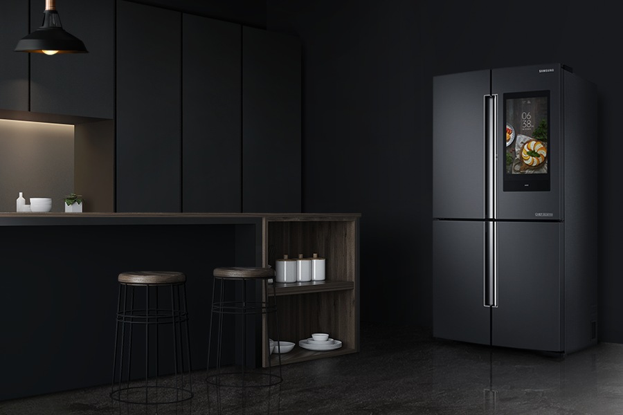 셰프컬렉션 패밀리허브 921 L Honed Black | RF10N9990M1 | Samsung 대한민국