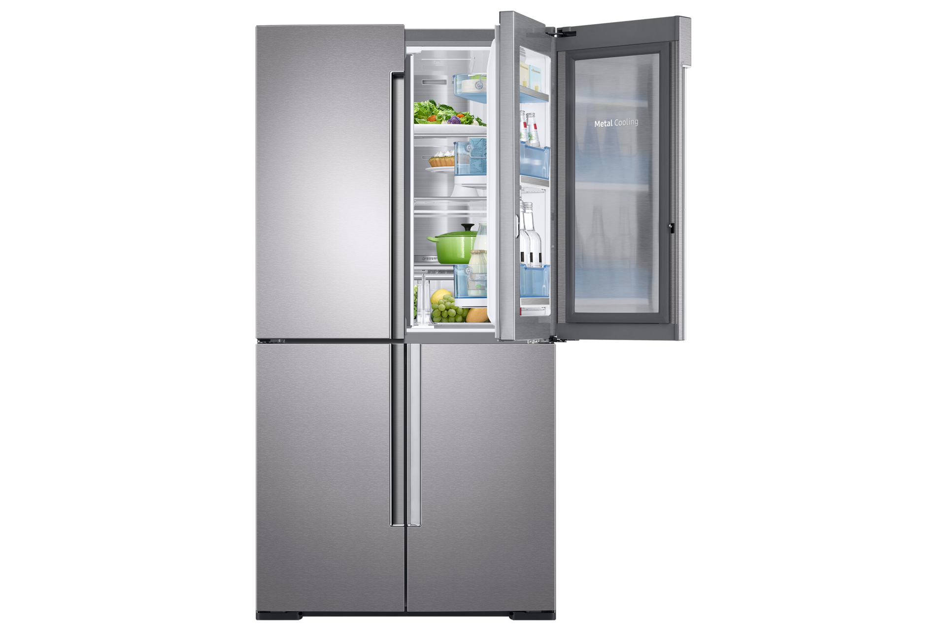 T9000 푸드쇼케이스 846 L Stellar Silver | Samsung 대한민국 고객지원