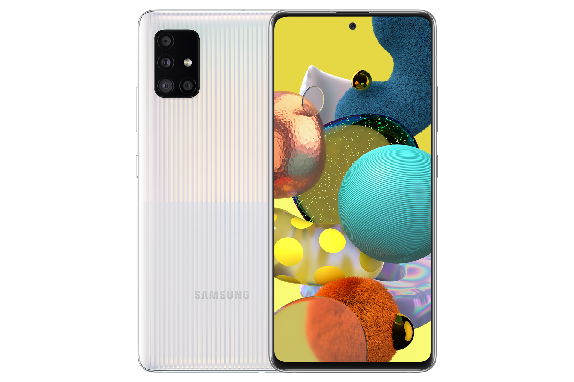 갤럭시 A51 5G 자급제 (프리즘 큐브 화이트, 128 GB) | Samsung 대한민국