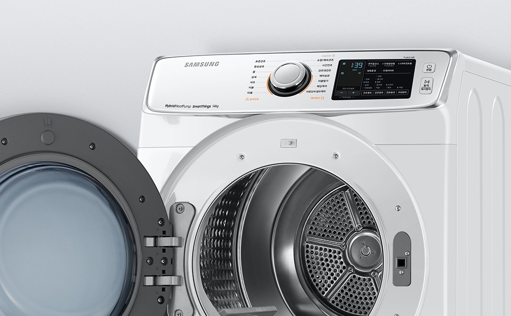 그랑데 건조기 14 kg 화이트+ 상단 설치 키트 패키지 | DV14N8520KWHK | Samsung 대한민국