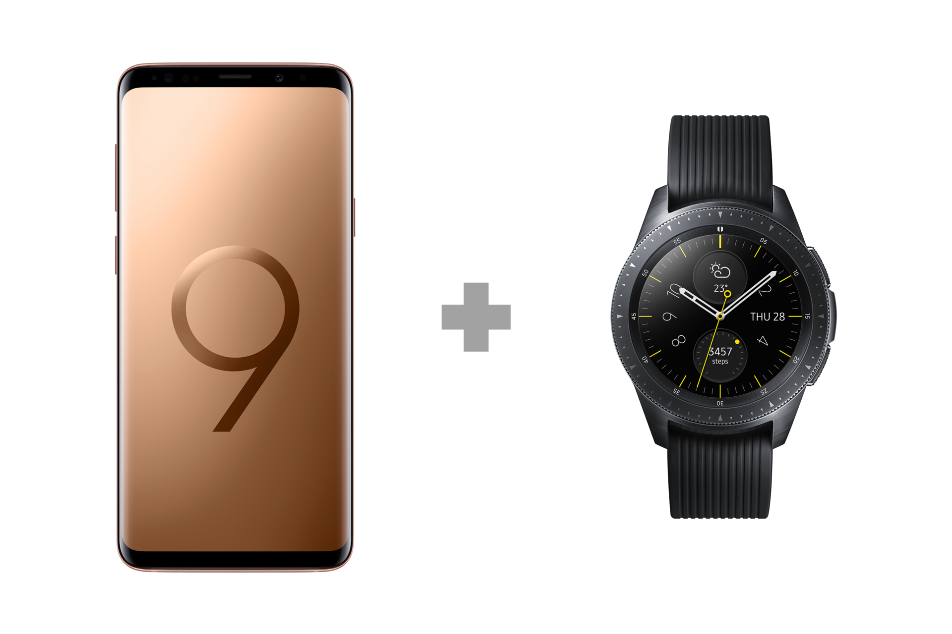 갤럭시 S9 플러스 & 워치 42 mm 패키지 | SM-G965NZDAPMS | Samsung 대한민국