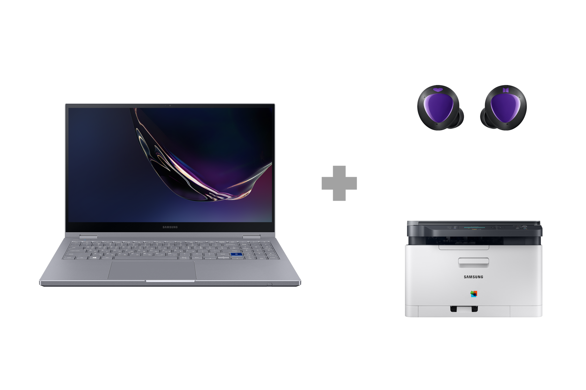 갤럭시 북 Flex 알파 39.6 cm Core™ i5 / 256 GB SSD & 컬러 레이저복합기 18/4 ppm & 갤럭시 ...