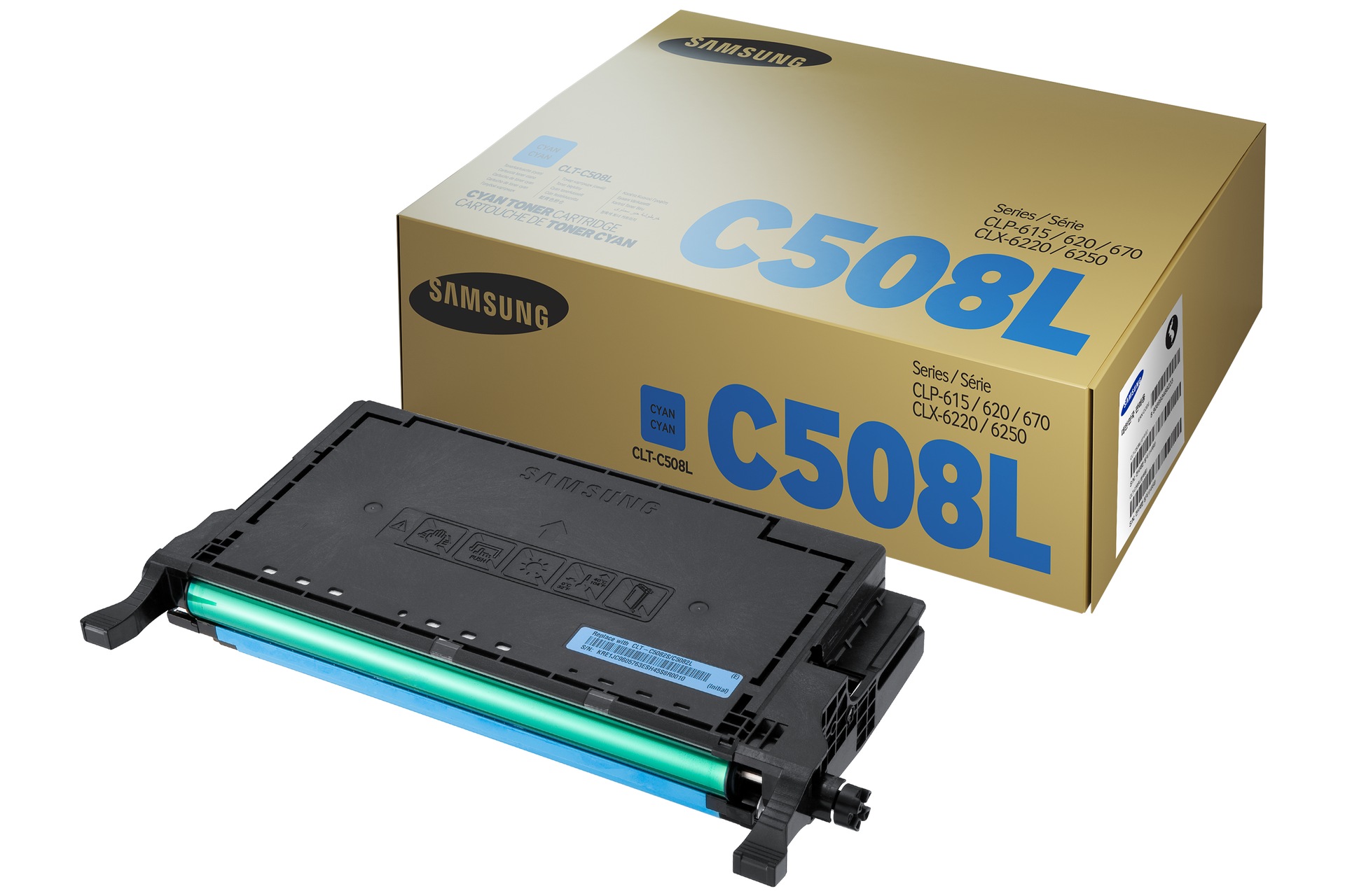 컬러 레이저프린터 토너 4,000매 | CLT-C508L | Samsung 대한민국