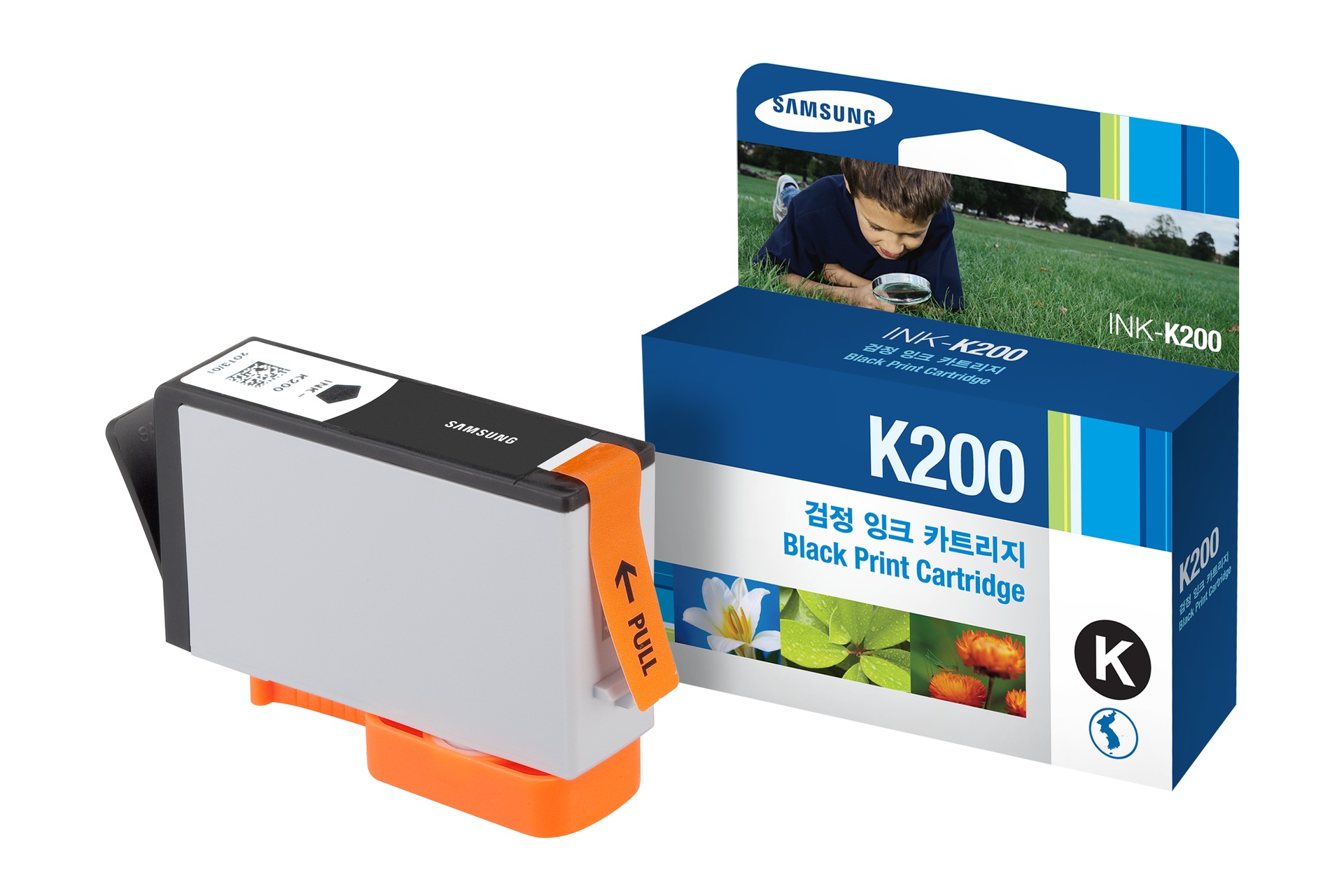 잉크젯 프린터 잉크 250매 (블랙) | INK-K200 | Samsung 대한민국