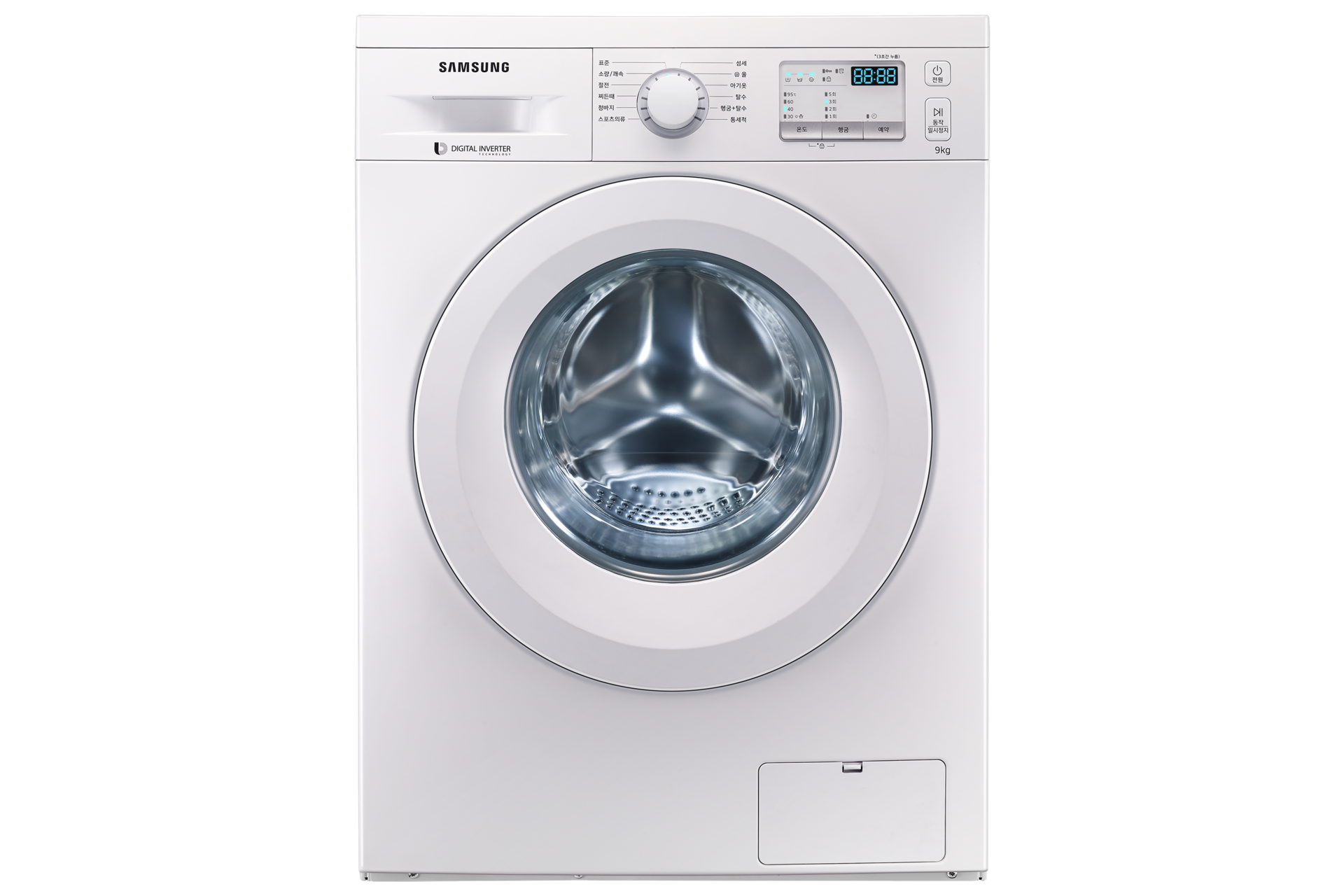 드럼 세탁기 9 kg 화이트 | WW90J3000KW | Samsung 대한민국