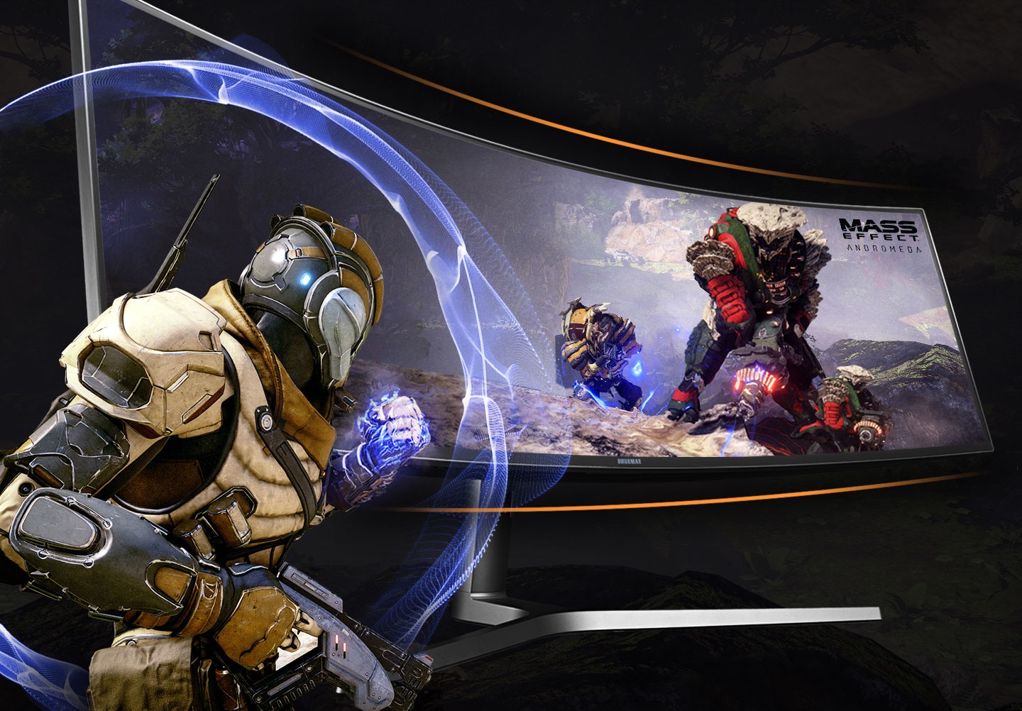 Samsung LC49HG90DMEXXY 49" QLED Super Ultra-Wide 32:9 Gaming Monitor ...