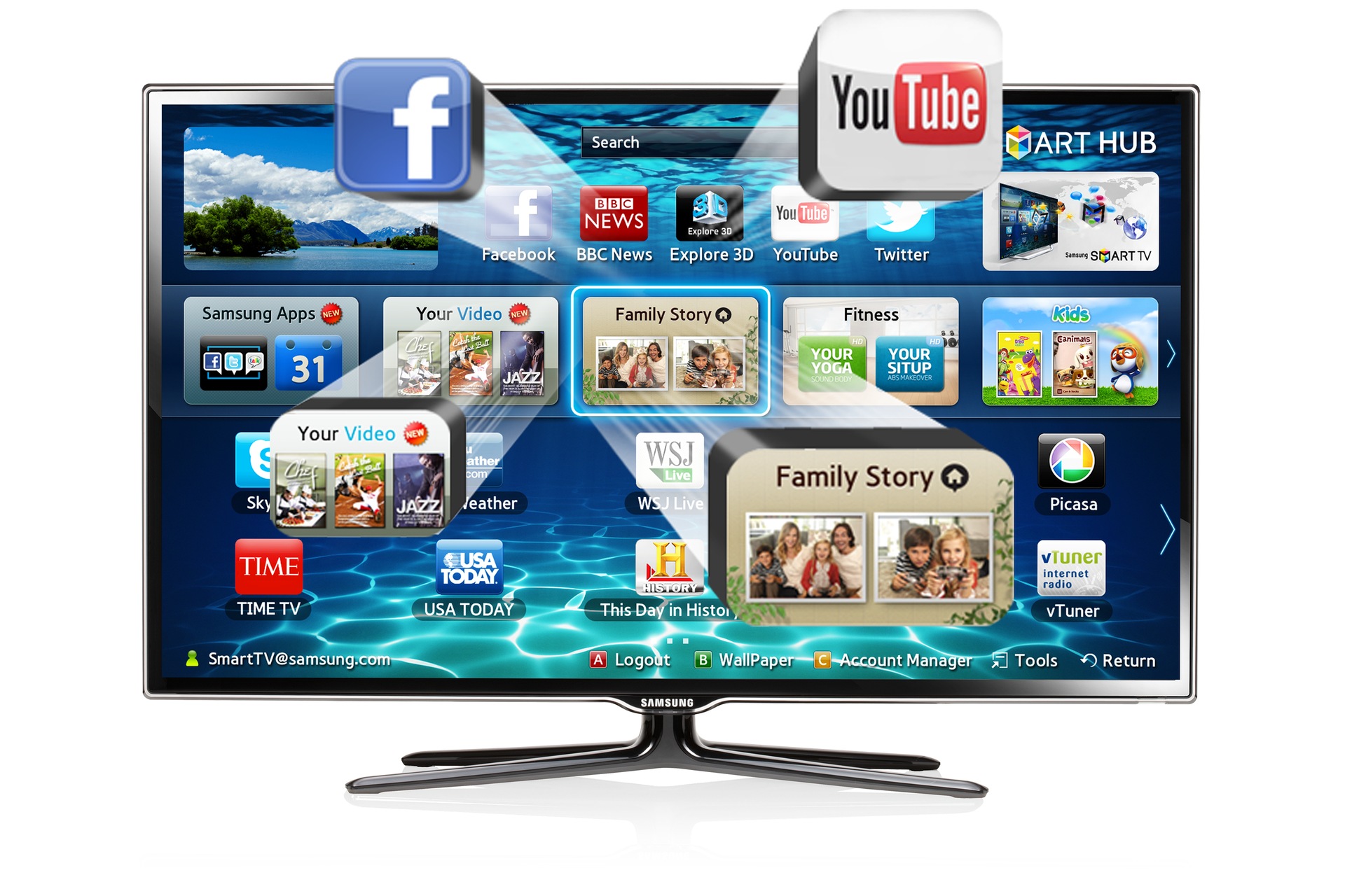 UA60ES6500M 60" Series 6 Slim LED | Samsung Support Singapore