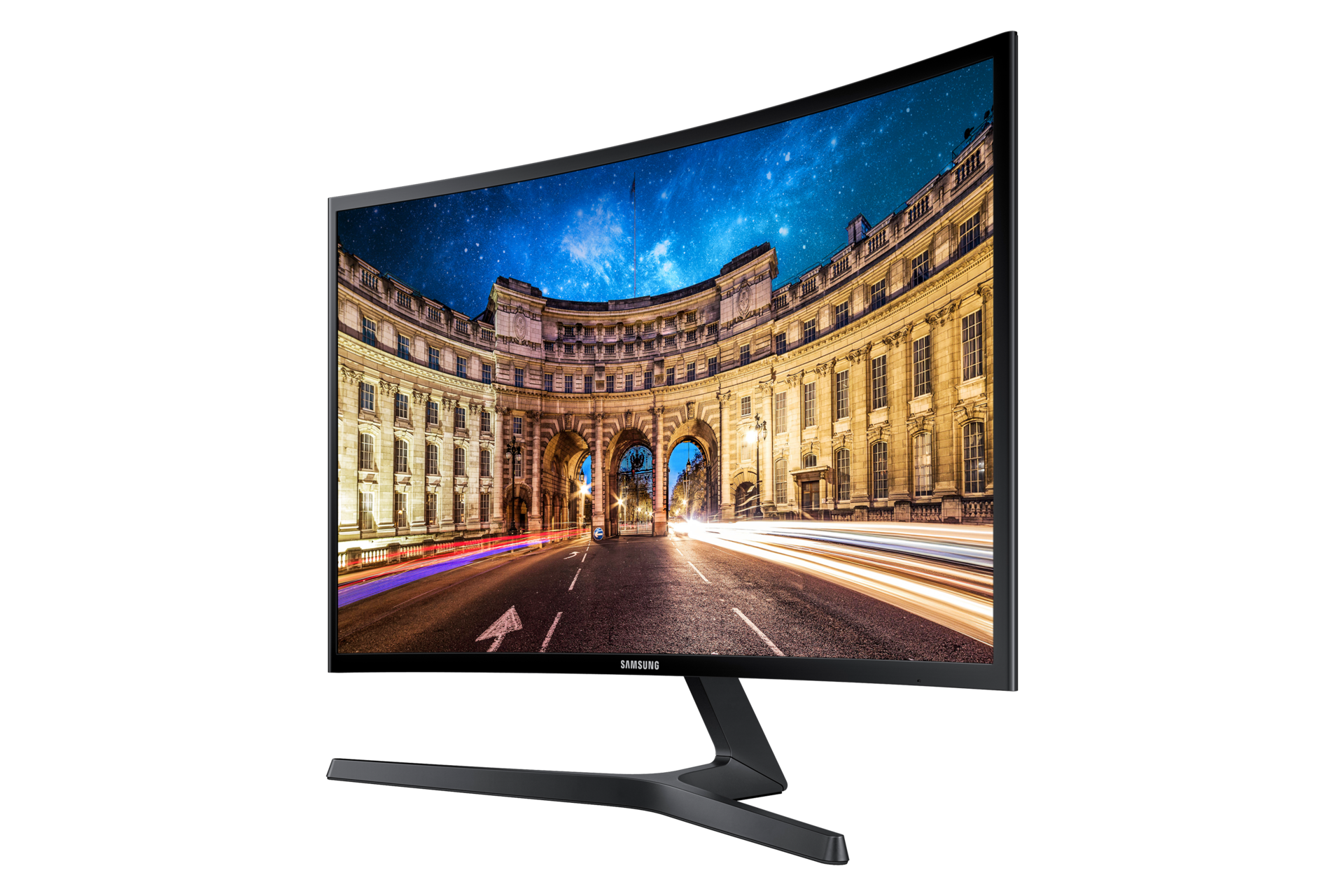 24" Curved Business Monitor with Viewing Comfort C24F396FHU | Samsung ...