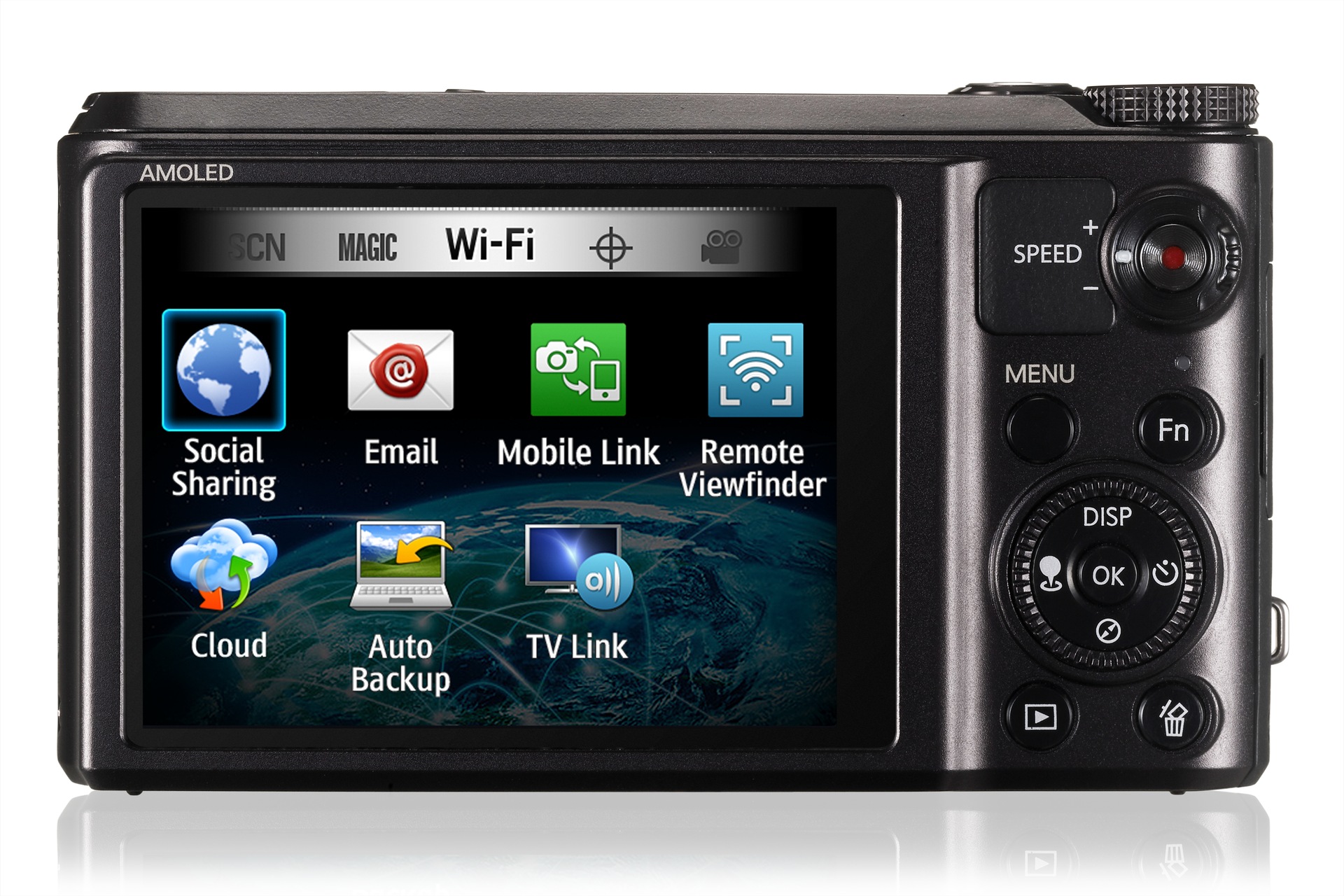 Samsung WB850F 16.2MP 3-inch AMOLED Display Smart Camera - Samsung UK