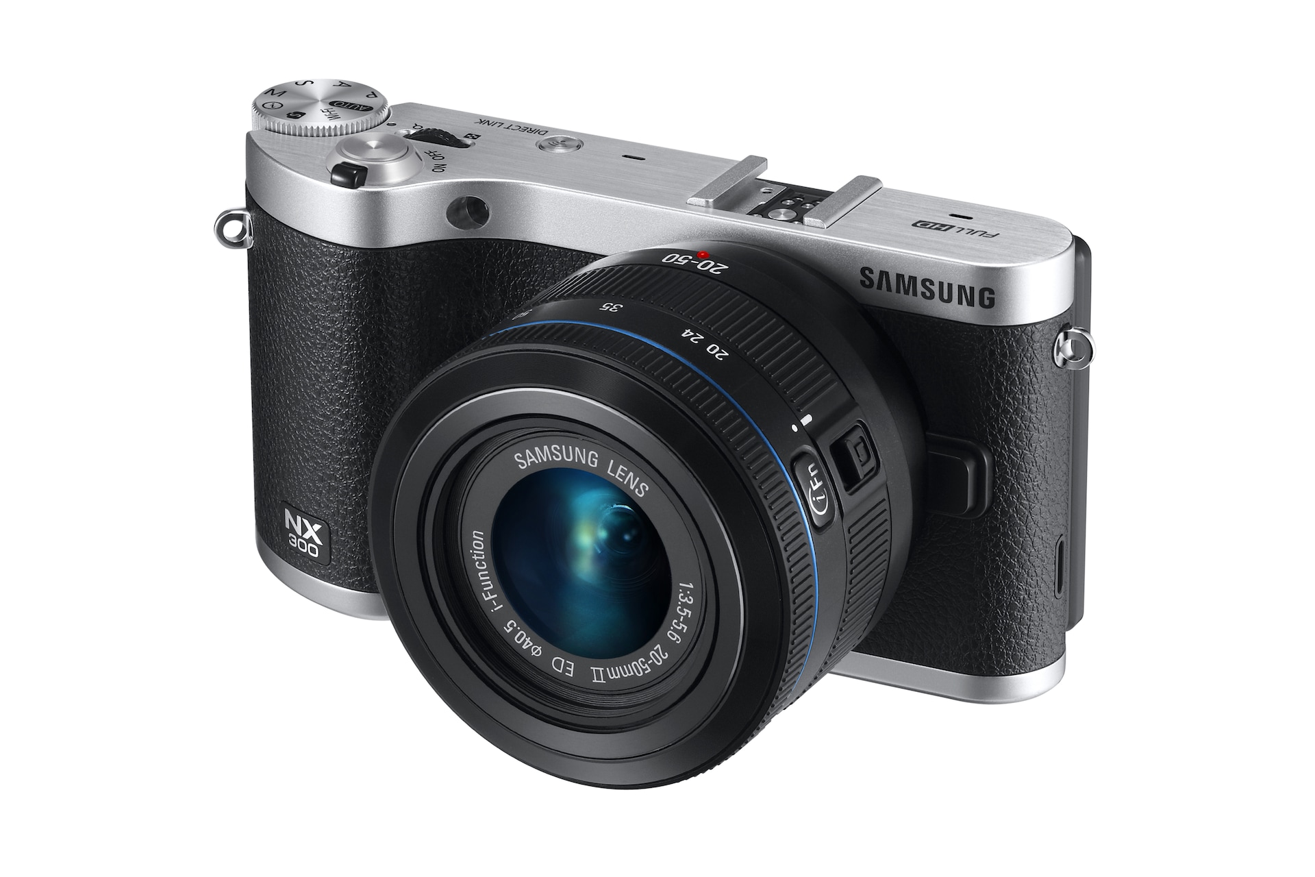 Samsung NX300 & 20-50mm Lens Kit (Black) - 20.3MP, 3.3“ WVGA, NFC, WiFi ...