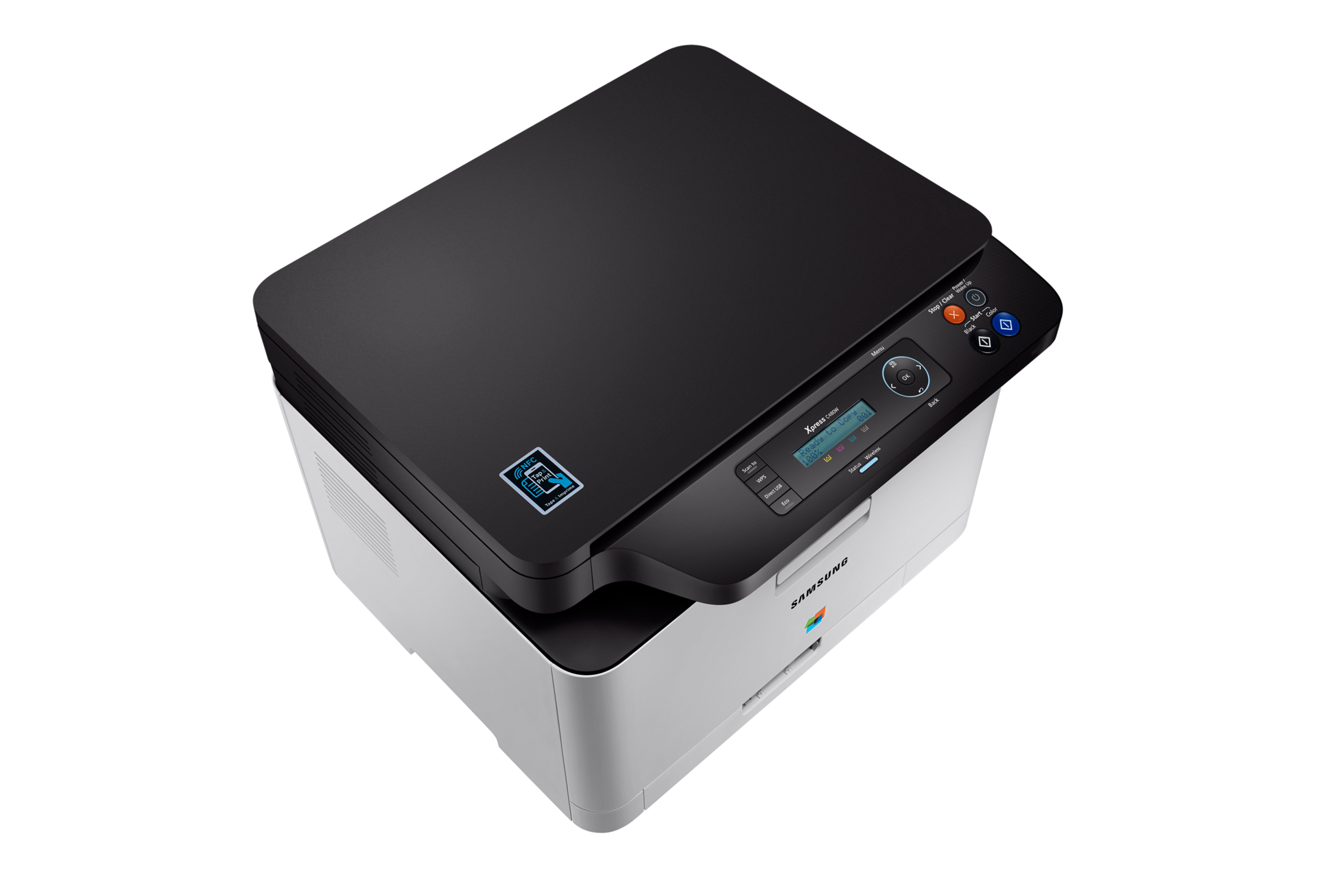 Samsung SL-C480W 4PPM , 800MHz, 2400 x 600 dpi Colour Laser Printer ...