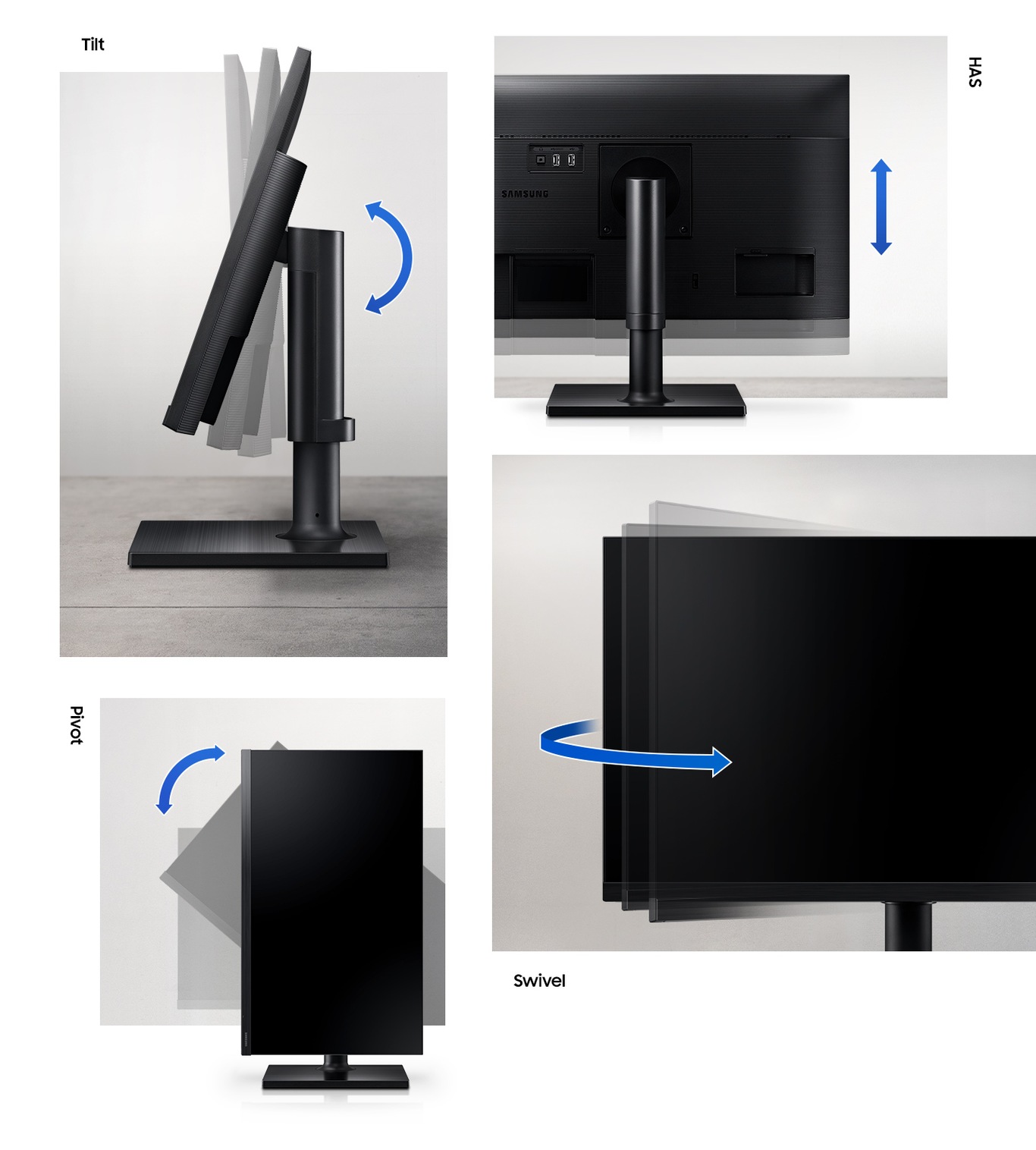 Màn Hình Máy Tính Viền Mỏng 24 Inch LF24T450 | Samsung VN