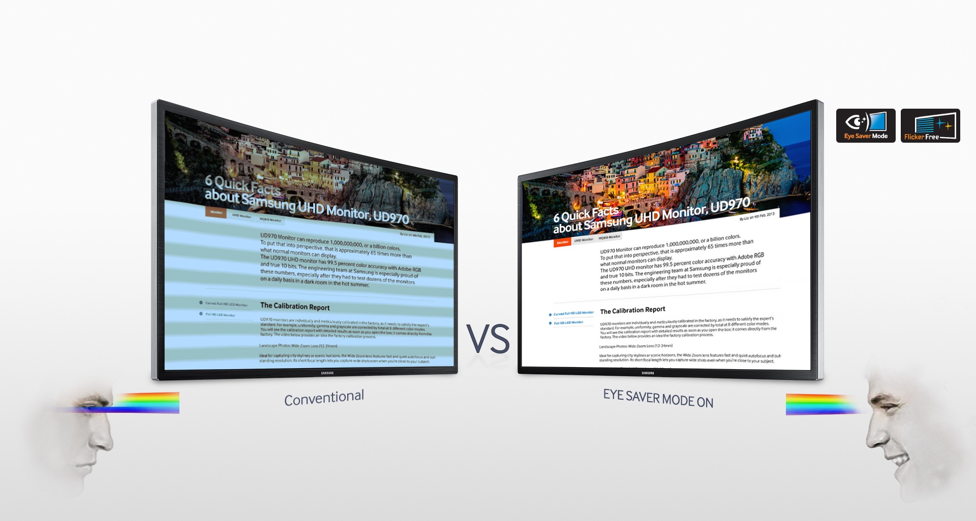 Samsung LC27F390FH 27" Curved Monitor with immersive viewing experience ...