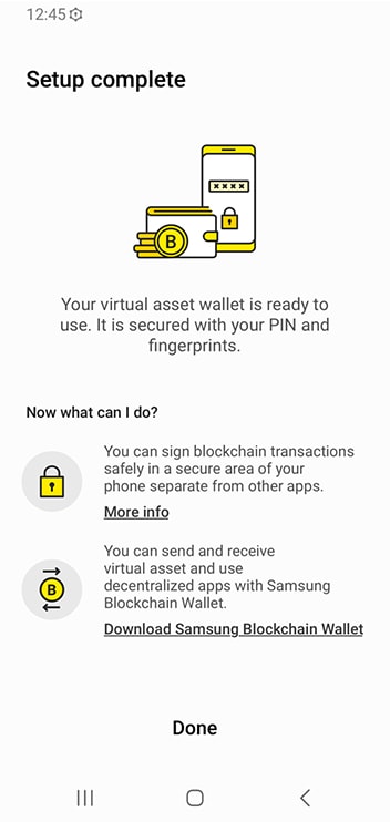 Samsung Blockchain | 앱 & 서비스 | Samsung 대한민국
