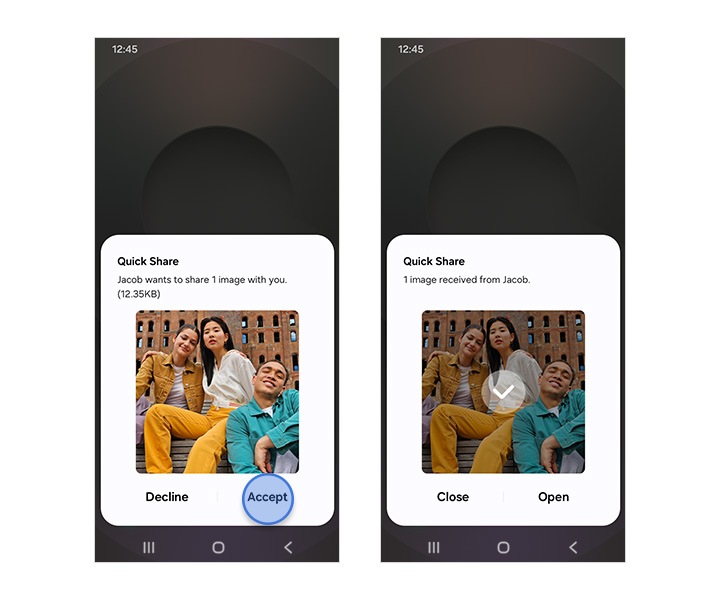 퀵 쉐어 (Quick Share) | 앱&서비스