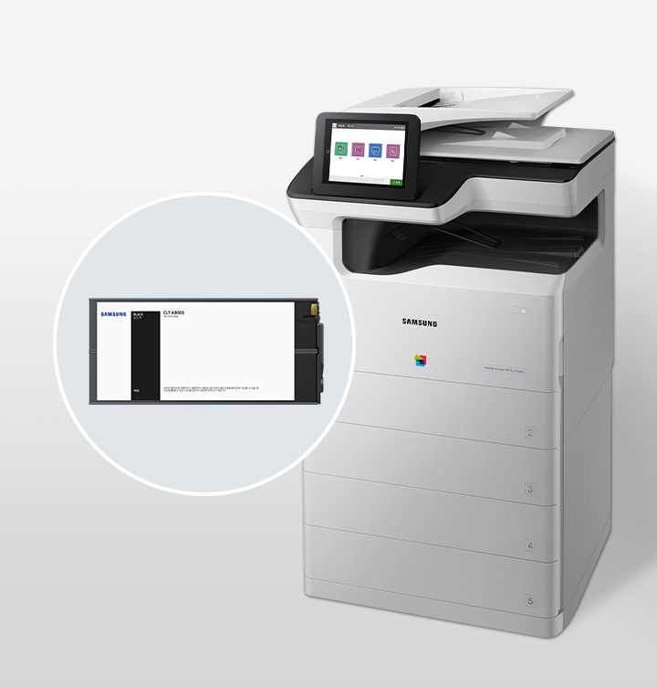 컬러 디지털 복합기 잉크ㅣCLT-K805SㅣSamsung Business 대한민국