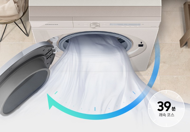 BESPOKE 그랑데 건조기 AI 19kg | DV19A9740CB | Samsung 대한민국