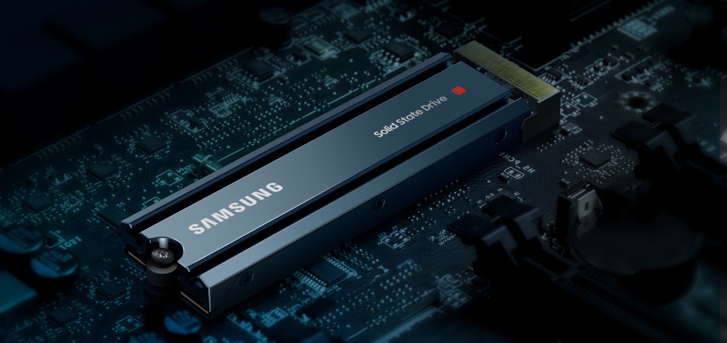 내장 SSD 980 PRO with Heatsink PCIe® 4.0 NVM™ M.2 2 TB (블랙) | MZ-V8P2T0CW ...