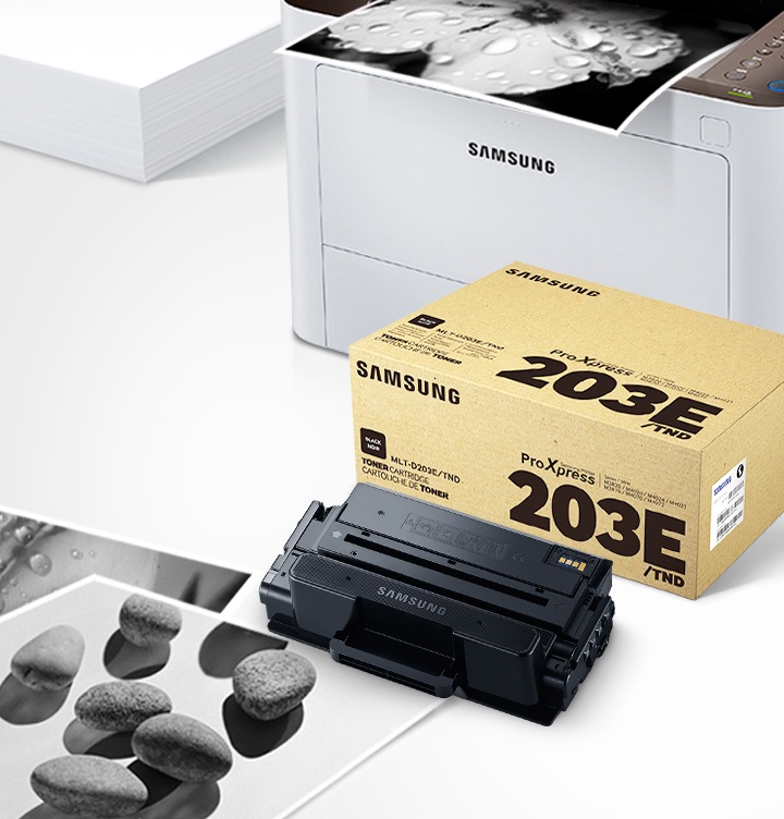 흑백 레이저 프린터 토너 10,000매 (블랙) | MLT-D203E/TND | Samsung 대한민국