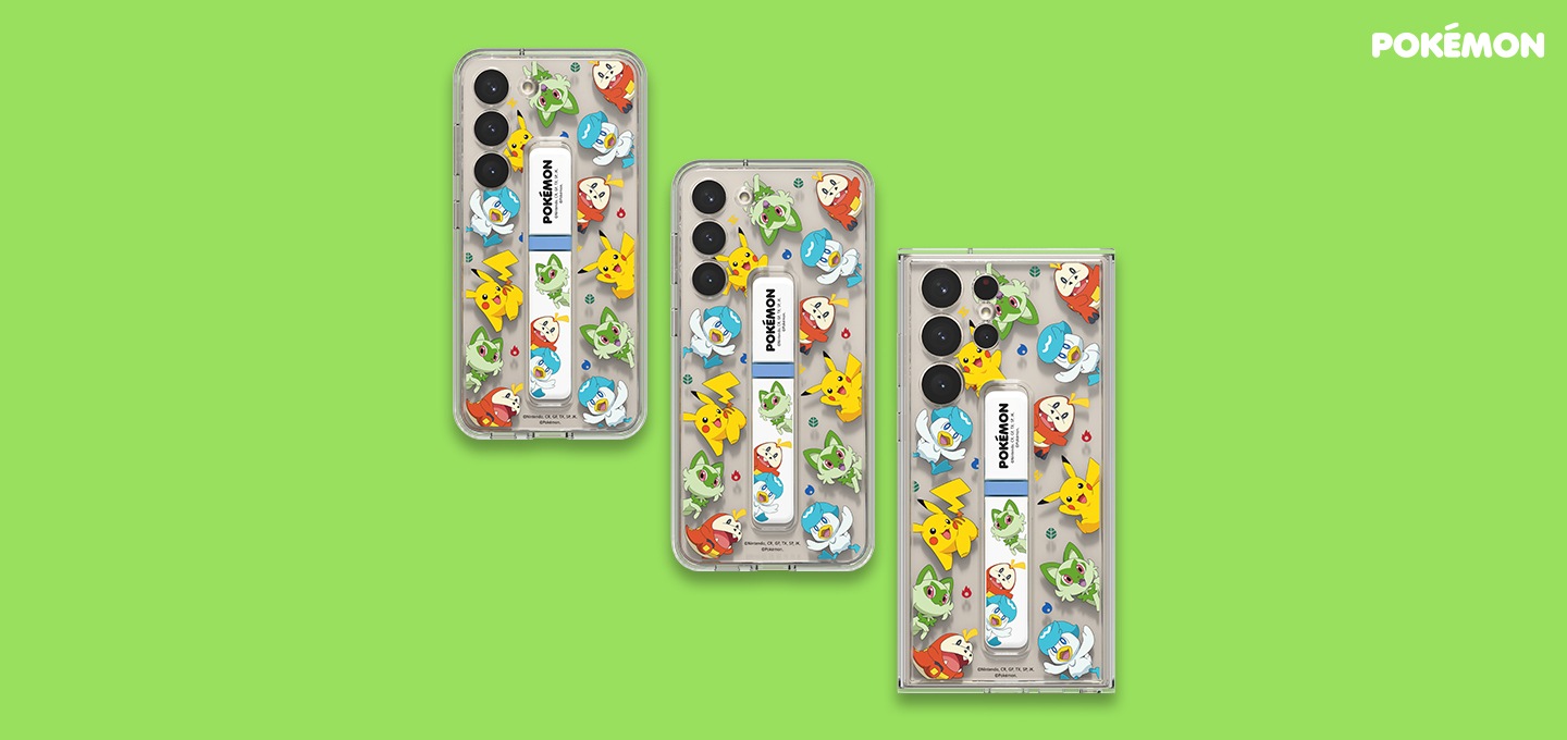 갤럭시 S23 포켓몬 플레이트 (프레임 케이스 전용) (투명) | GP-TOS911SBCYK | Samsung 대한민국