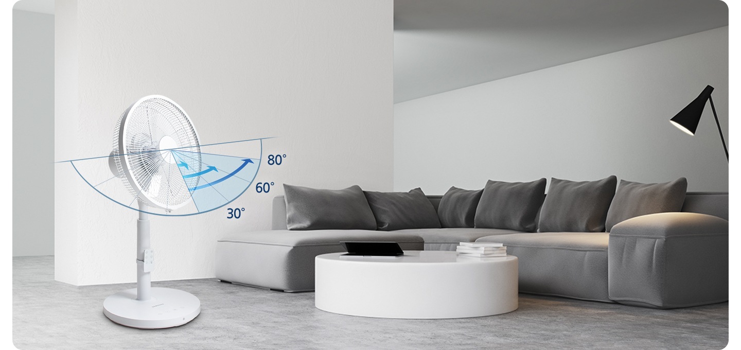 스탠드 35cm 모던볼드 (리모컨) | SFN-W35DMWH | Samsung 대한민국