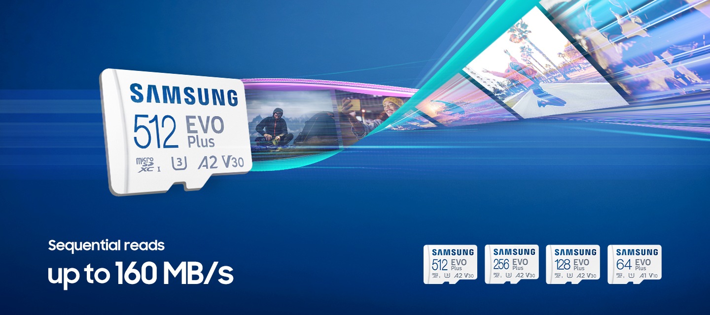 마이크로SD 메모리카드 EVO Plus 128 GB (화이트) | MB-MC128SA/KR | Samsung 대한민국