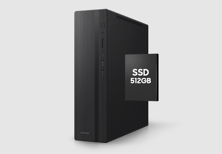 데스크탑 Slim Core™ Ultra 5 / 512GB NVMe SSD | DM500SHA-AC51B | Samsung 대한민국