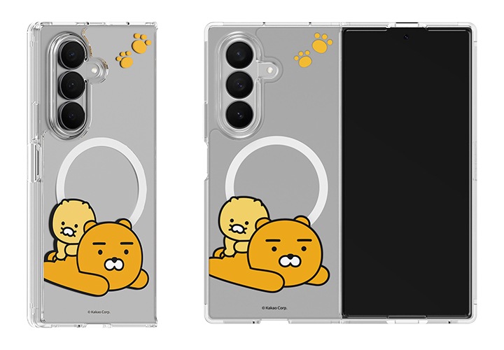 갤럭시 Z 폴드7 버라이어티 마그넷 케이스 (카카오프렌즈, 춘식&라이언) (옐로우) | GP-FPF966HIEYK ...