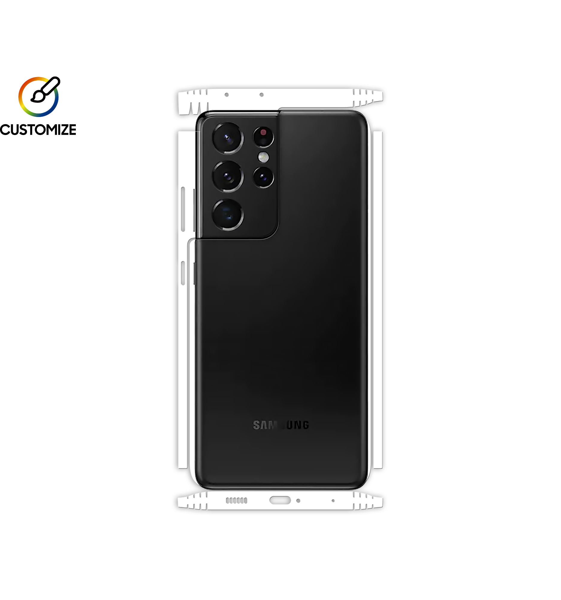 갤럭시 S21U 커스텀 스킨