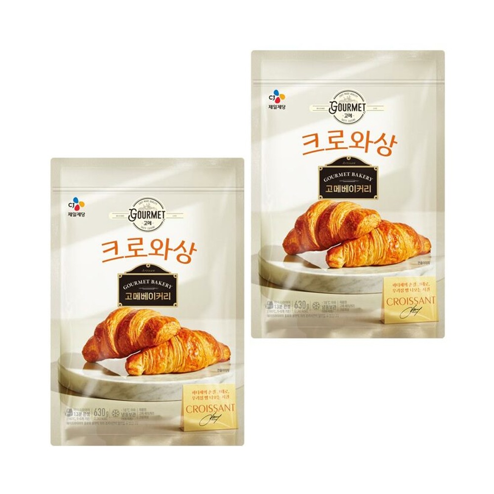 [CJ제일제당] 고메 베이커리 크로와상 630g x 2개 | CJ제일제당 대한민국