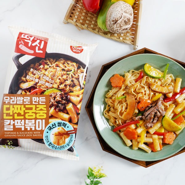 동원 떡볶이의신_단짠 궁중 칼떡볶이_364g x 4봉