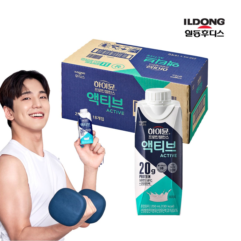 [하이뮨] 프로틴밸런스 액티브 250ml X 18ea 밀크맛
