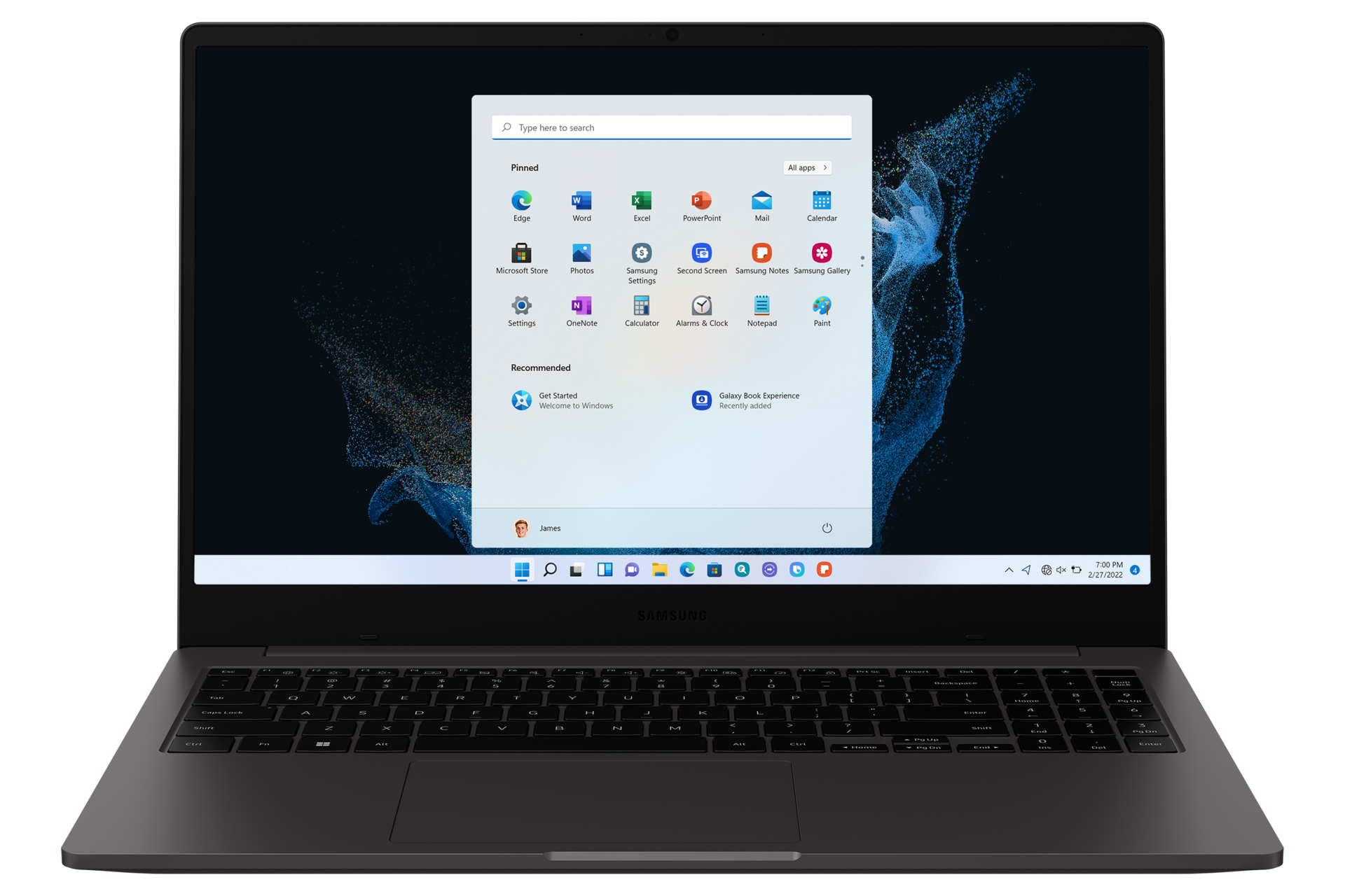 갤럭시 북2 39.6 cm Pentium® Processor / 256 GB NVMe SSD | NT550XED-KH28G | Samsung 대한민국