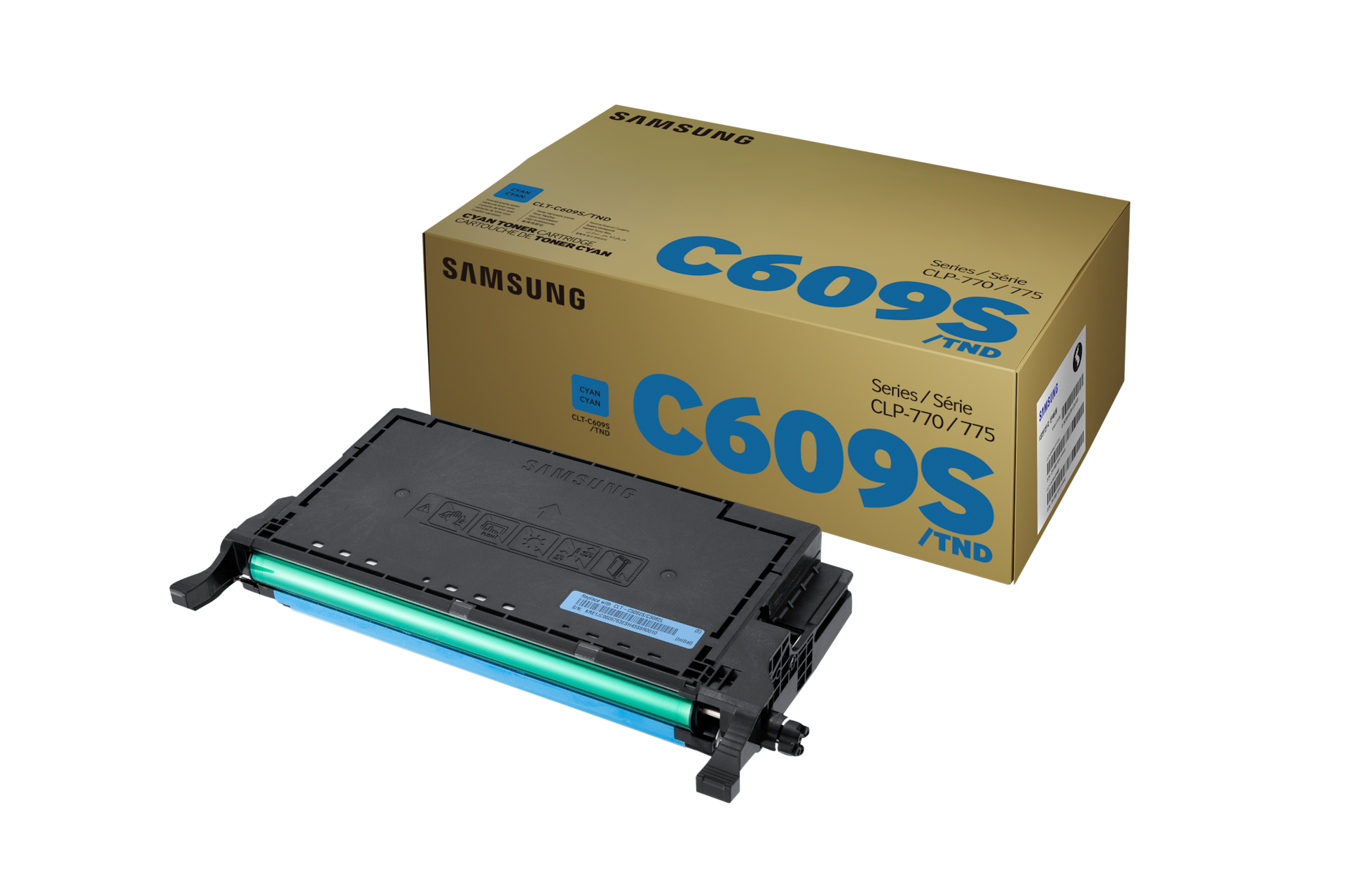 컬러 레이저 프린터 토너 7,000매 (사이안) | CLT-C609S/TND | Samsung 대한민국