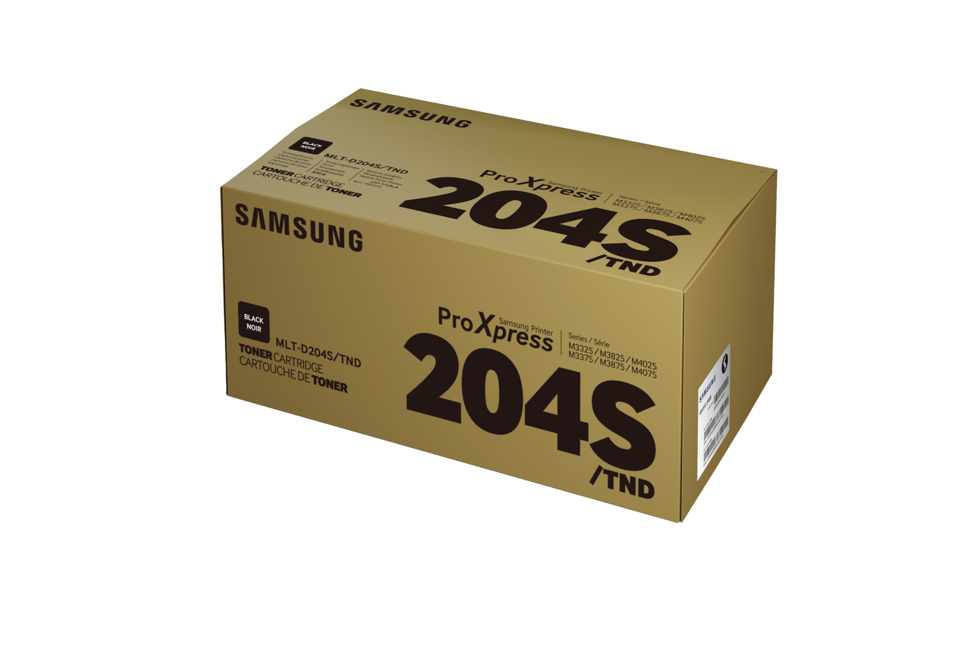 흑백 레이저 프린터 토너 3,000매 (블랙) | MLT-D204S/TND | Samsung 대한민국