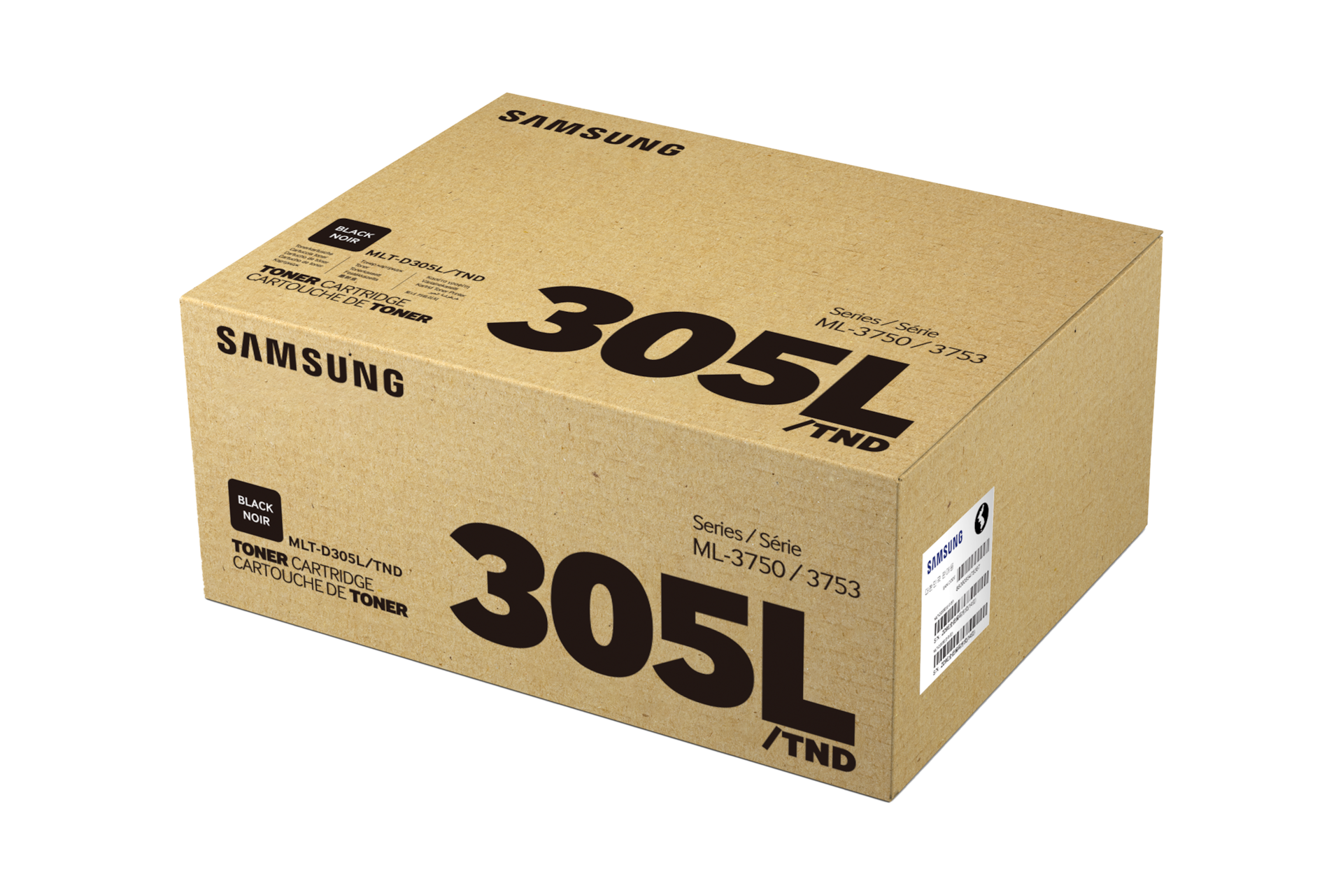 흑백 레이저 프린터 토너 15,000매 (블랙) | MLT-D305L/TND | Samsung 대한민국