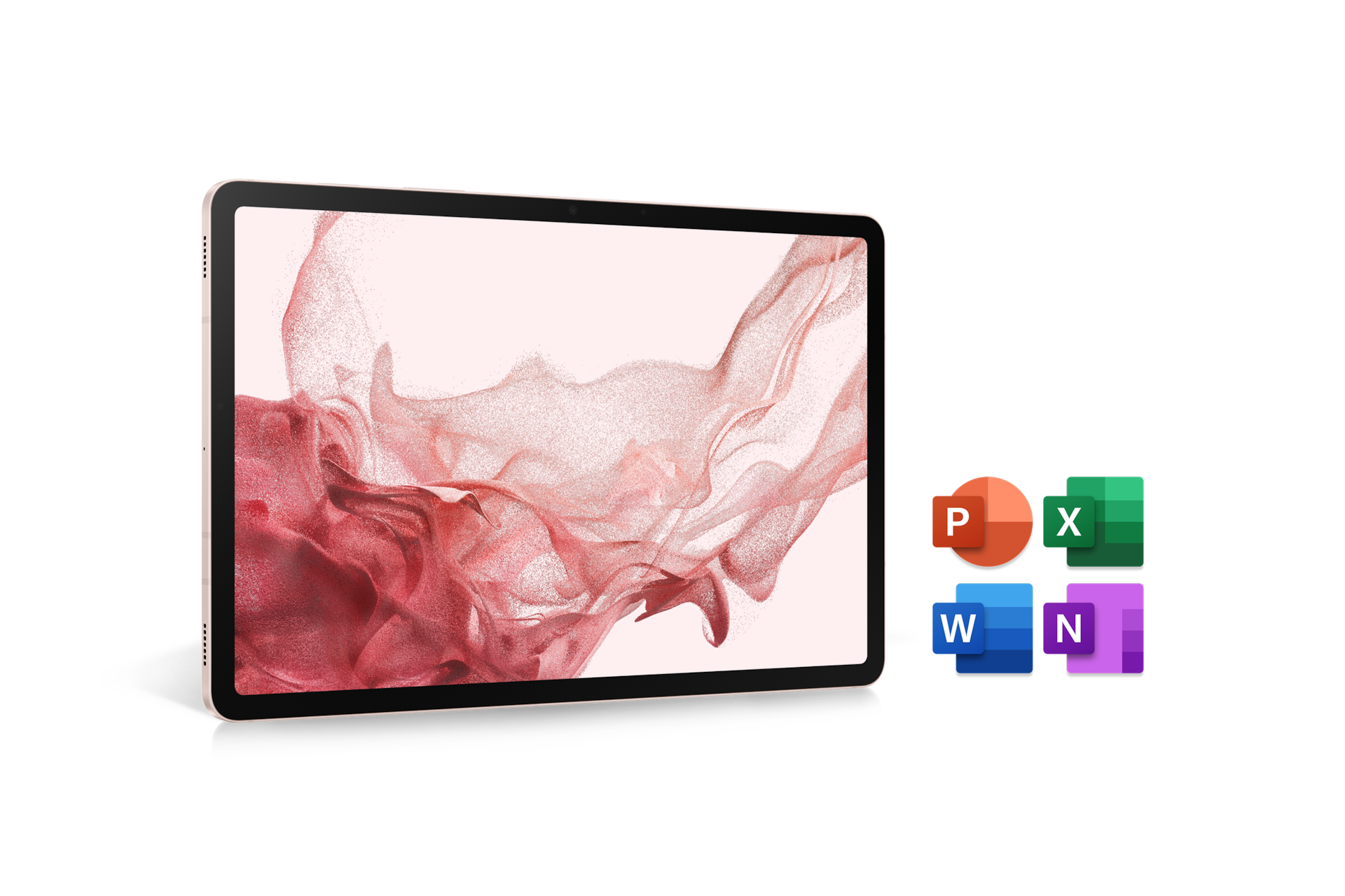 갤럭시 탭 S8+ (Wi-Fi) (핑크 골드, 256GB) + Microsoft 365 (Personal) 패키지 | SM ...