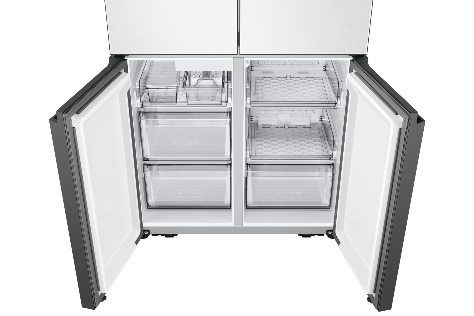 Bespoke AI 냉장고 4도어 키친핏 597L (빅아이스/위스키볼) | RF60C90R2AP | Samsung 대한민국