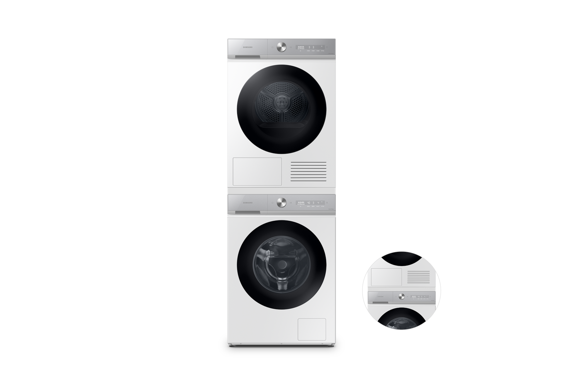 Bespoke AI 세탁기+건조기 슬림 13/10kg | WW13BB844DGH1S | Samsung 대한민국