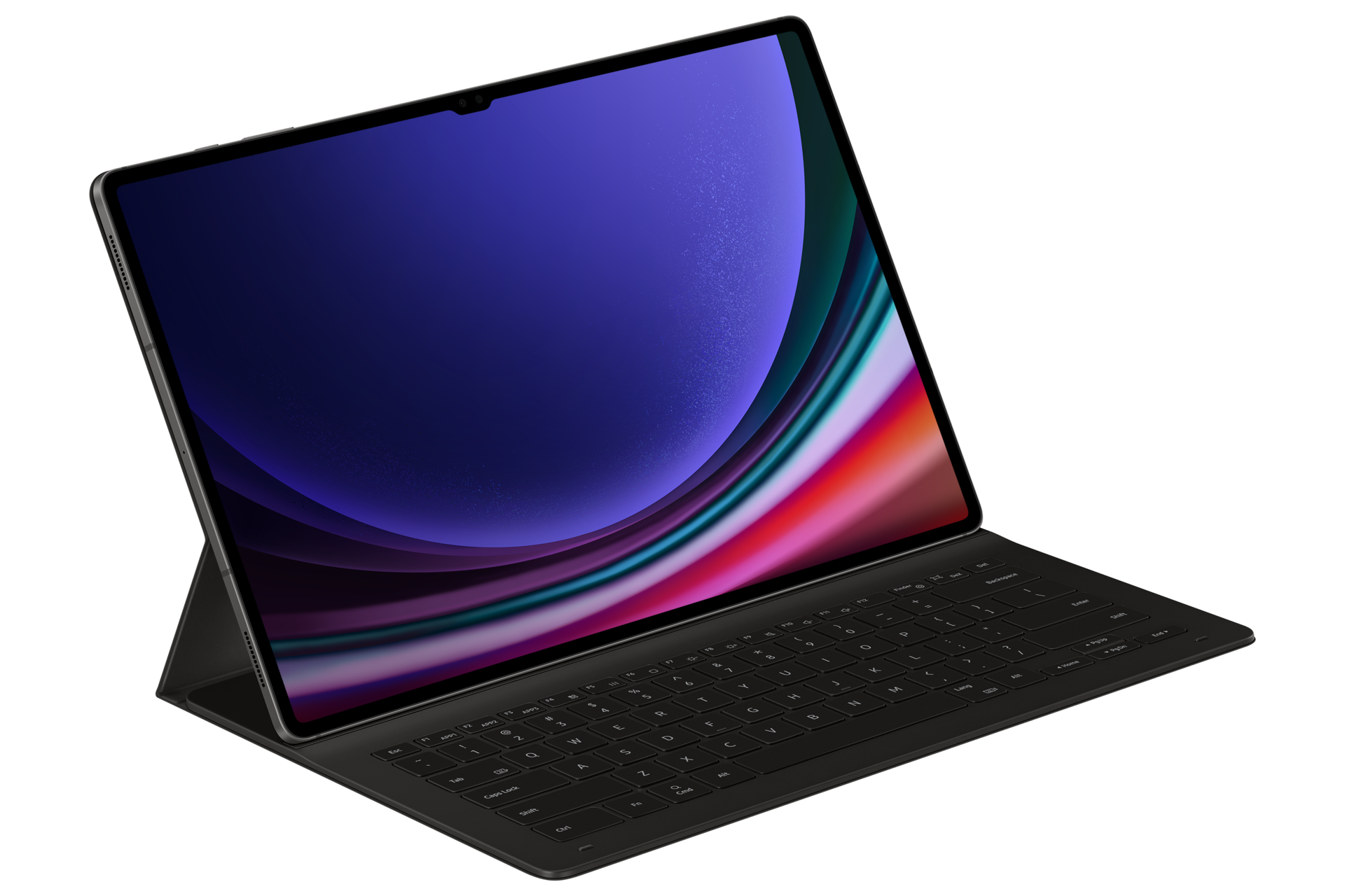 갤럭시 탭 S9 Ultra 슬림 키보드 북커버 (블랙) | EF-DX910UBKGKR | Samsung 대한민국