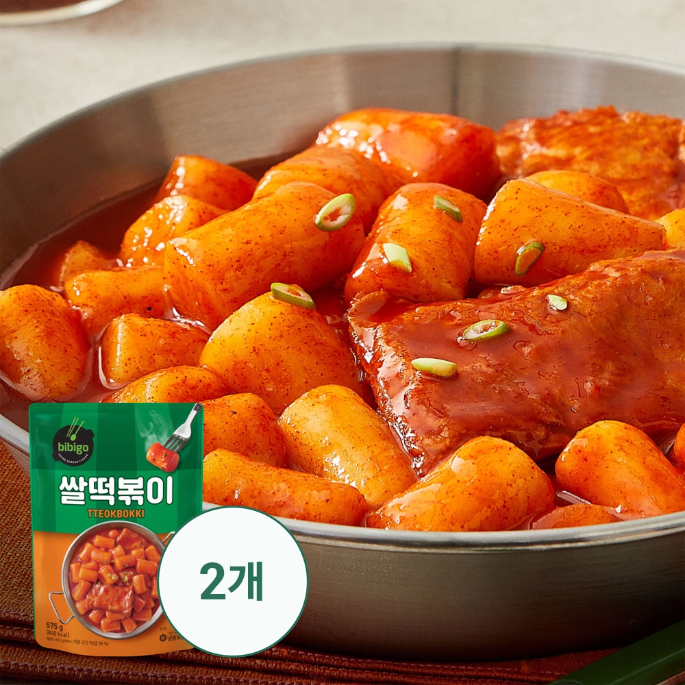 [CJ제일제당] 비비고 쌀떡볶이 575g x 2개 | CJ제일제당 대한민국